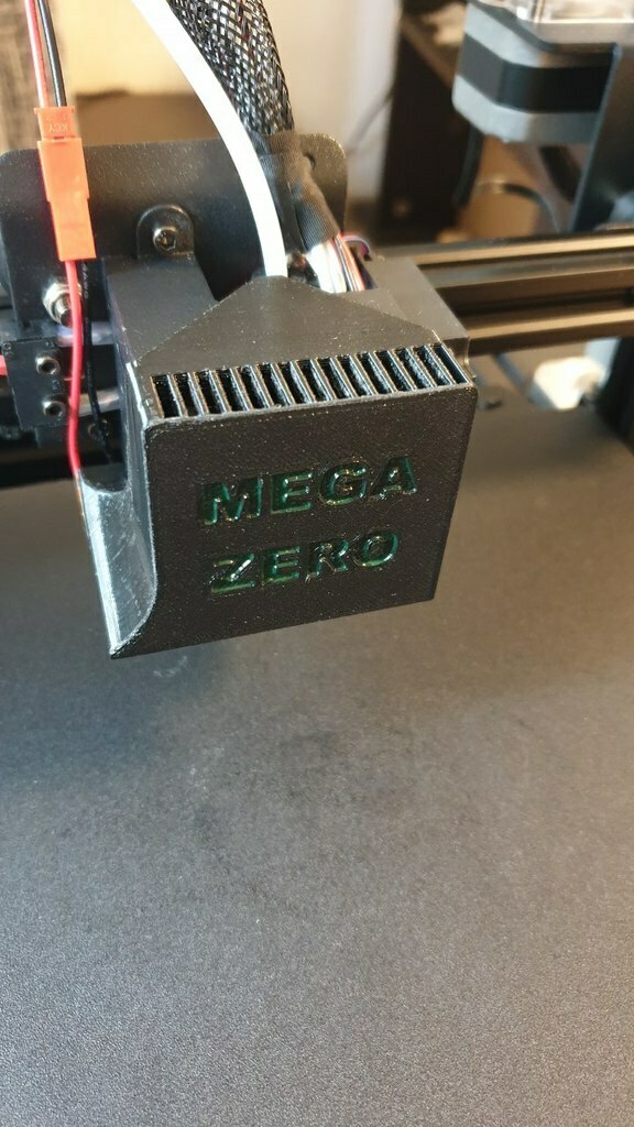 Free 3D file Anycubic Mega Zero 2 Cooling Fan Cover with LED Light・3D ...