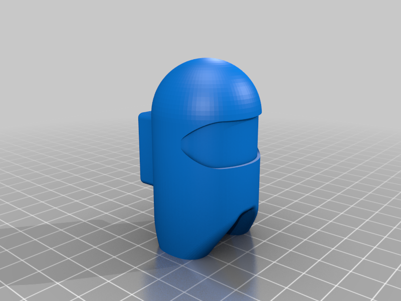 Free STL file Among Us fully print with shield and body + shield 🛡️・3D ...