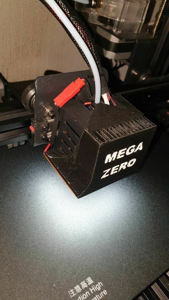 Free 3D file Anycubic Mega Zero 2 Cooling Fan Cover with LED Light・3D ...