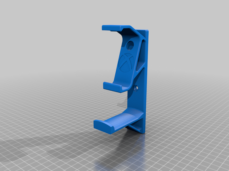 Free 3D file Xbox 1 controller / headphone wall mount v2・Object to ...