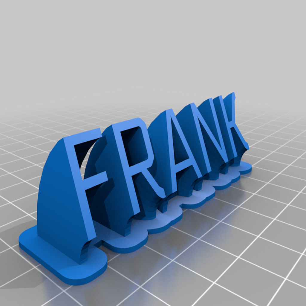 Free 3D file FRANK・3D printable object to download・Cults