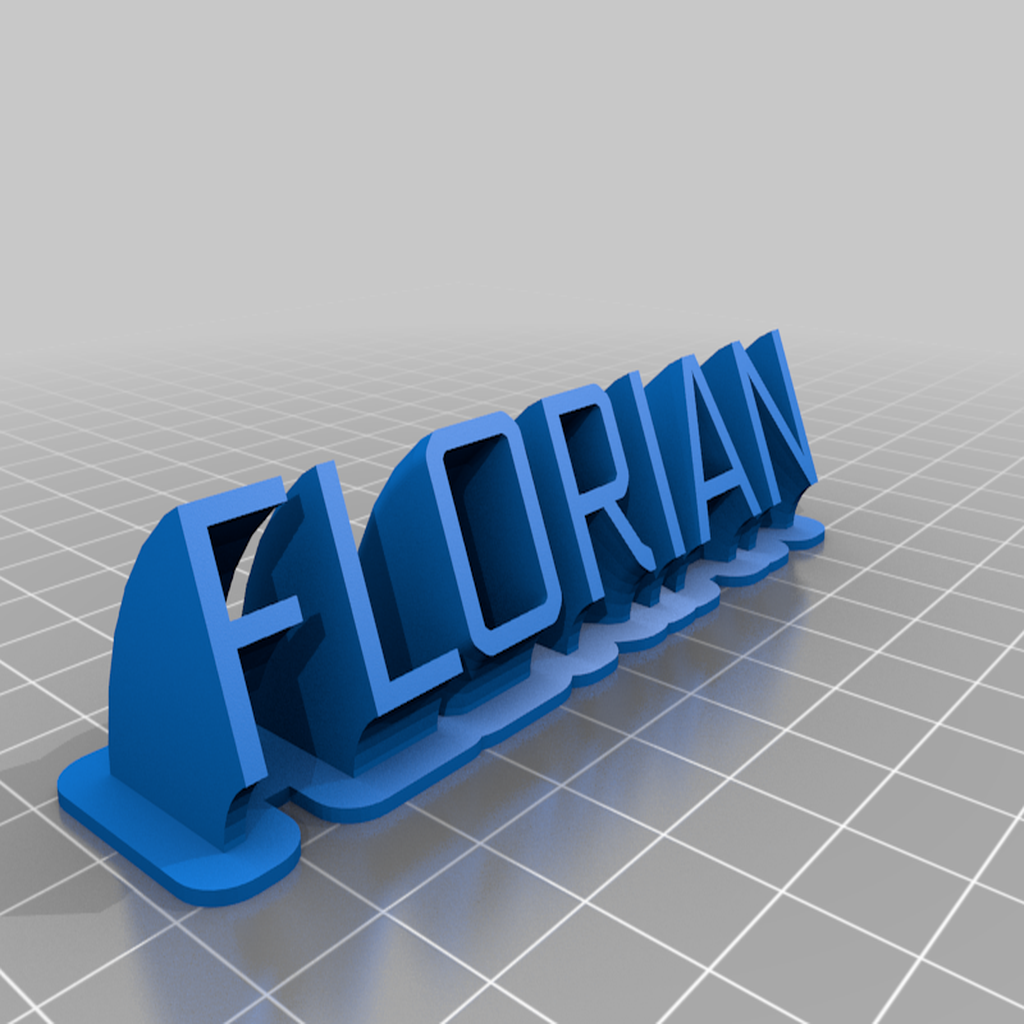 Free 3D file FLORIAN・3D printer model to download・Cults