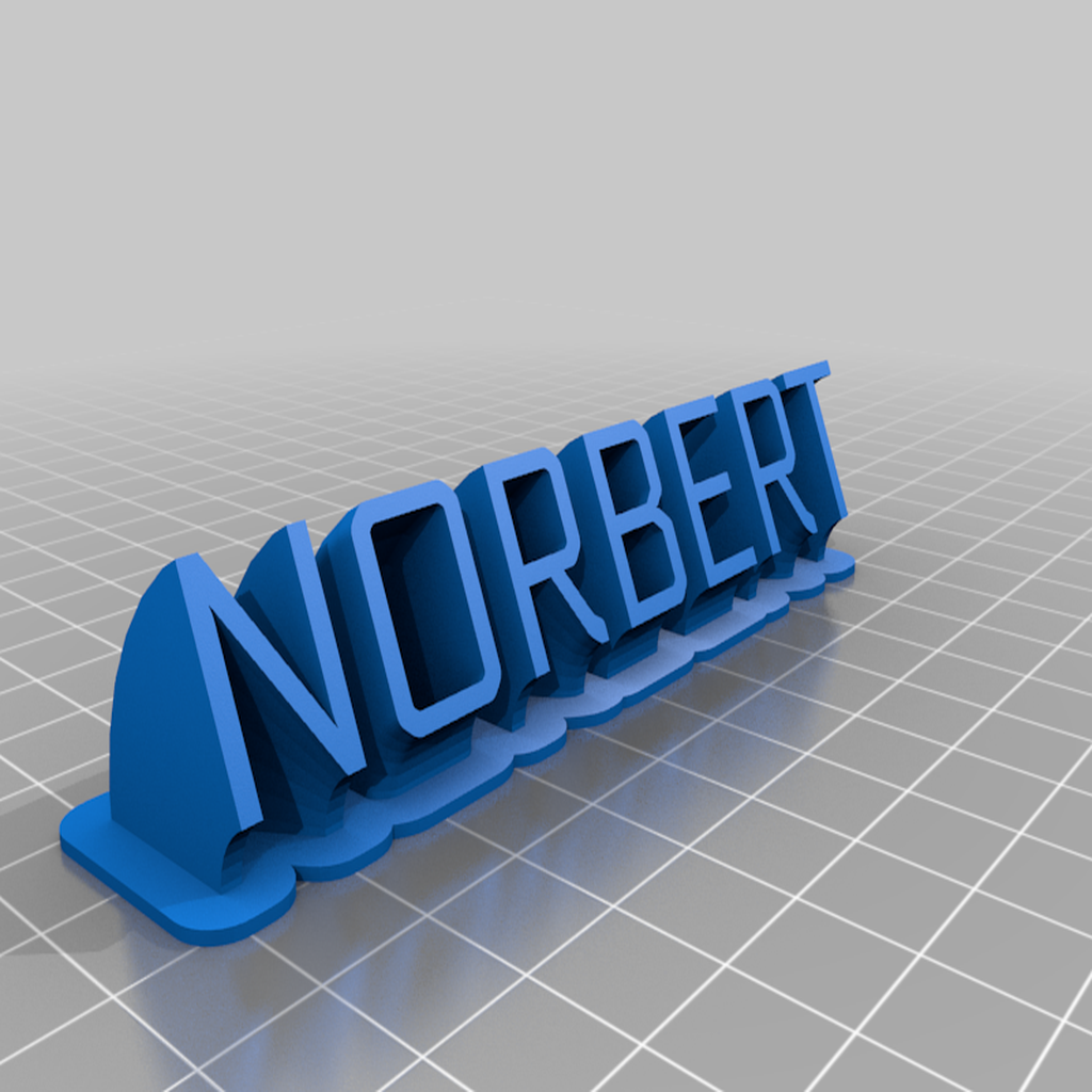 Free 3D file NORBERT・3D print model to download・Cults