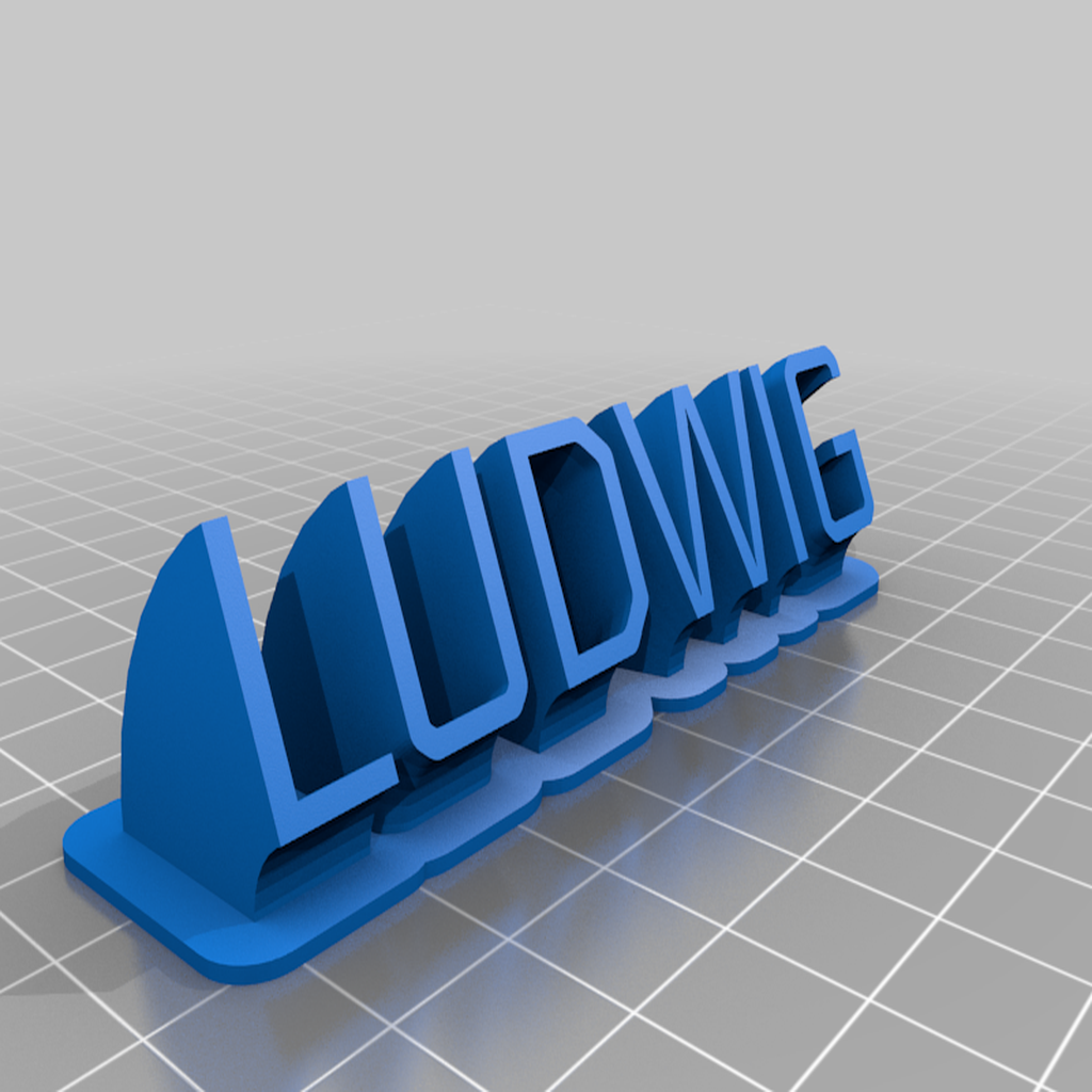 Free 3D file LUDWIG・3D print model to download・Cults