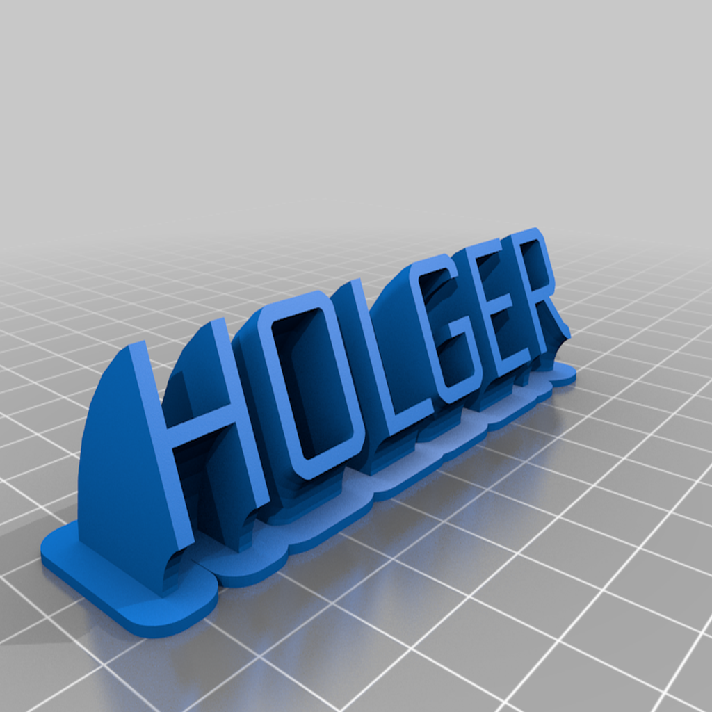 Free 3D file HOLGER・3D printing idea to download・Cults