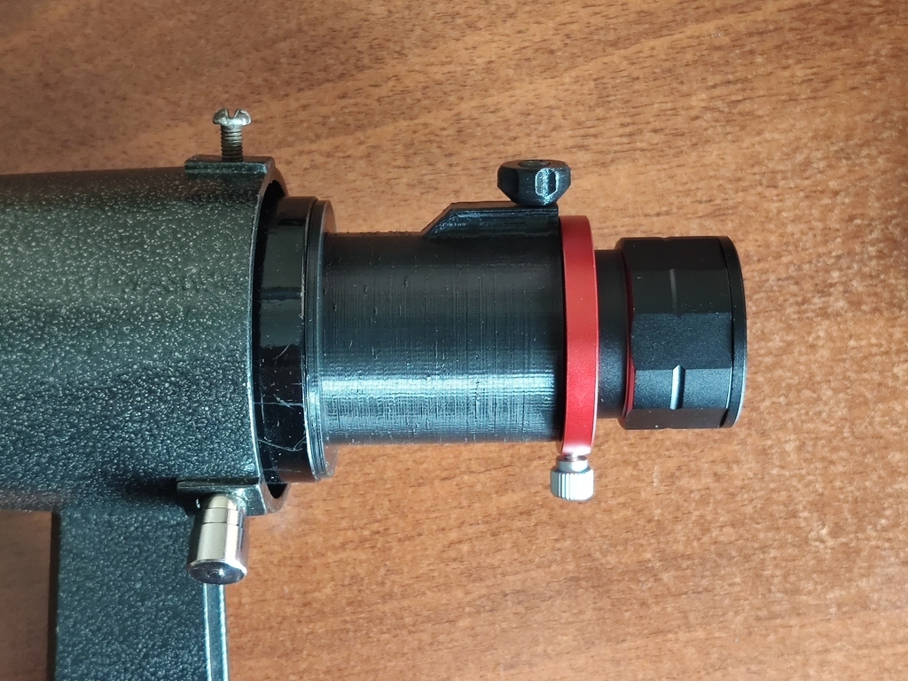 STL file 8x50 finder scope 1.25" camera adapter 📷・3D printing model to ...