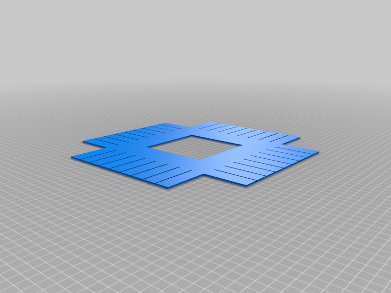 Free 3D file Finger tie quilt template 👔・3D print model to download・Cults
