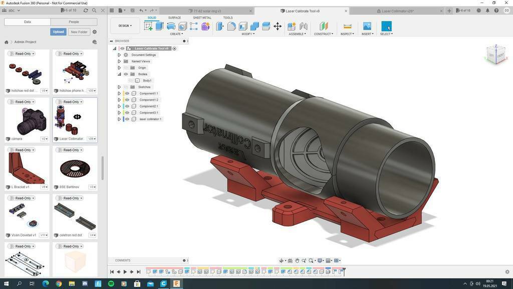 Free 3D file Laser Calibration Tool・3D printing idea to download・Cults