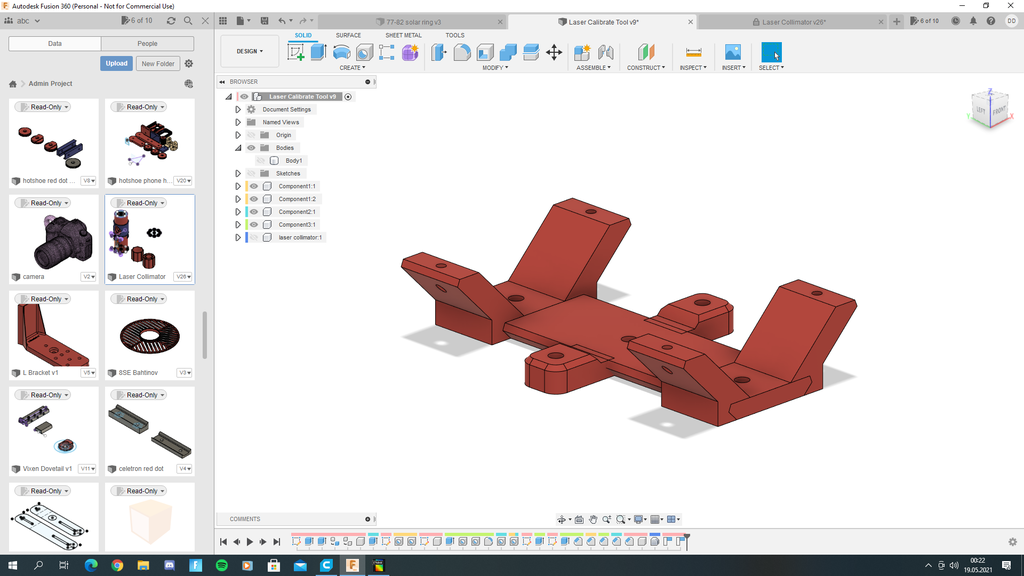Free 3D file Laser Calibration Tool・3D printing idea to download・Cults
