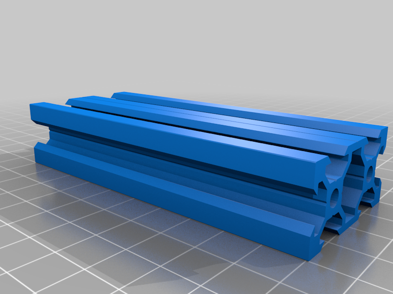 Archivo 3D gratis 2040 Perfil de aluminio con ranura en V・Plan de la impresora 3D para descargar ...