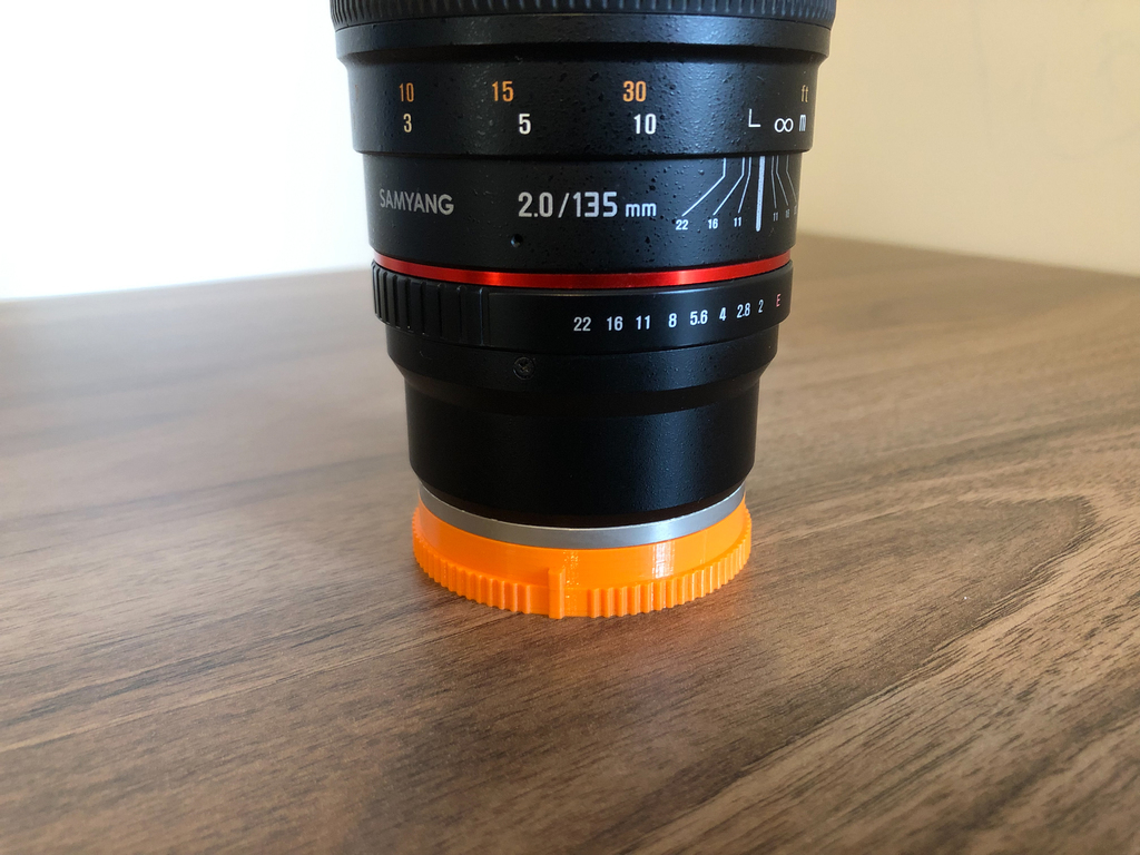 Free 3D file Sony E-mount Lens Cap・3D print design to download・Cults