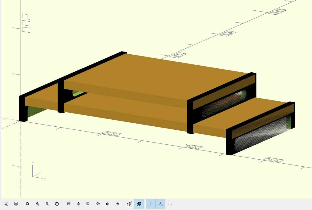Free 3D file Parametric Monitor Stand・Template to download and 3D print ...