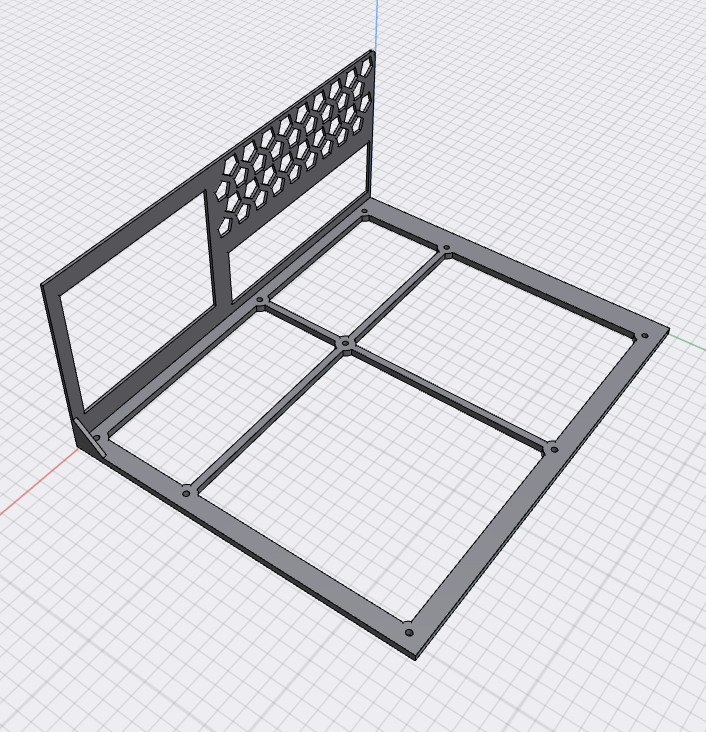 Free 3D file Plain ATX board holder with IO shield and PCI-E lanes・3D ...