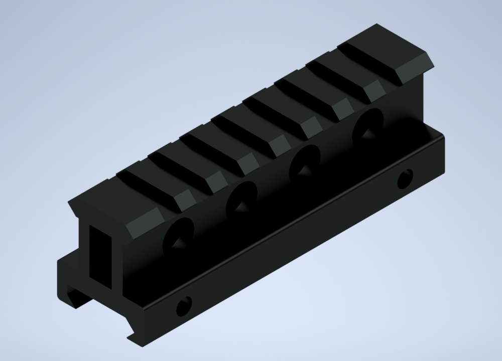 Free 3D file 1" Optic Riser・Model to download and 3D print・Cults