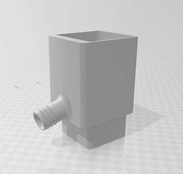 Free 3D file Rain Barrel Downspout diverter for 3x3 gutter・3D printable ...