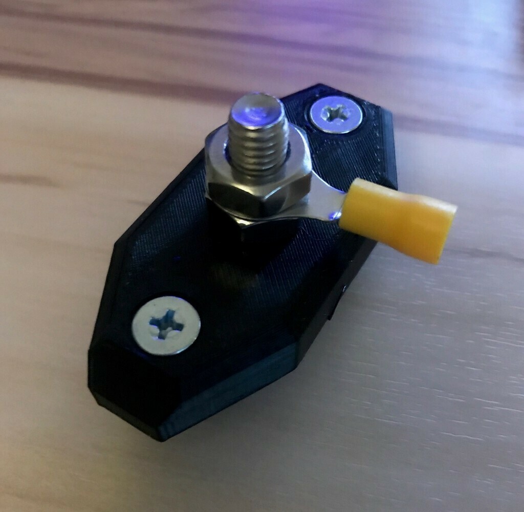 Free 3D file M8 Terminal Stud (Binding Post) - 12V battery installation ...