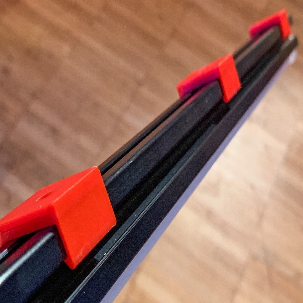 Free 3D file 2020 aluminium extrusion surface mount - clip on・3D ...