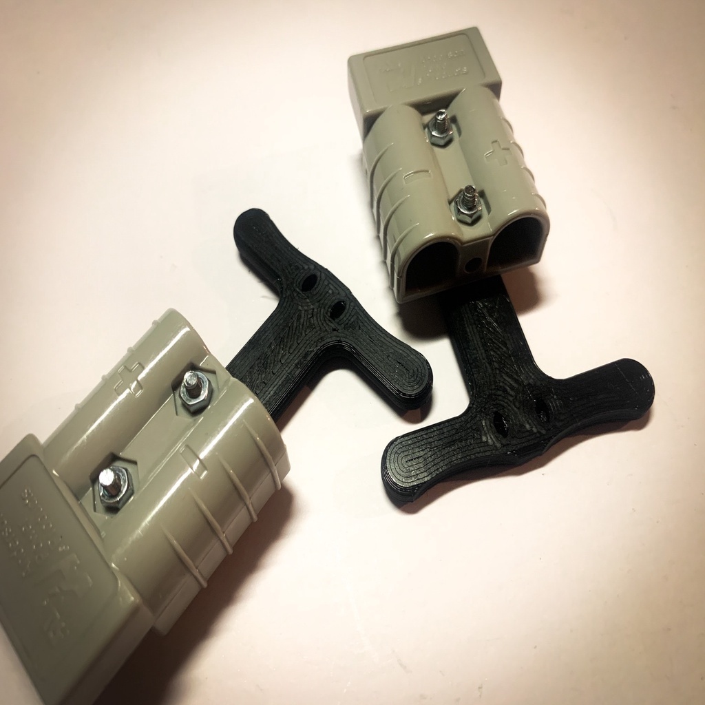 Free 3D file Anderson Powerpole SB50 - Handle with cable strain relief ...