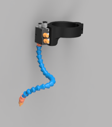 Free 3D file Mist Cooling Mount - 80mm Spindle - CNC - Chinese Model・3D ...