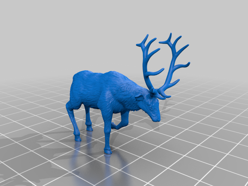 Free STL file Elk・3D printing template to download・Cults