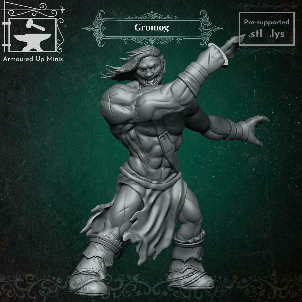 Archivo STL gratis Gromog・Plan de impresión en 3D para descargar・Cults