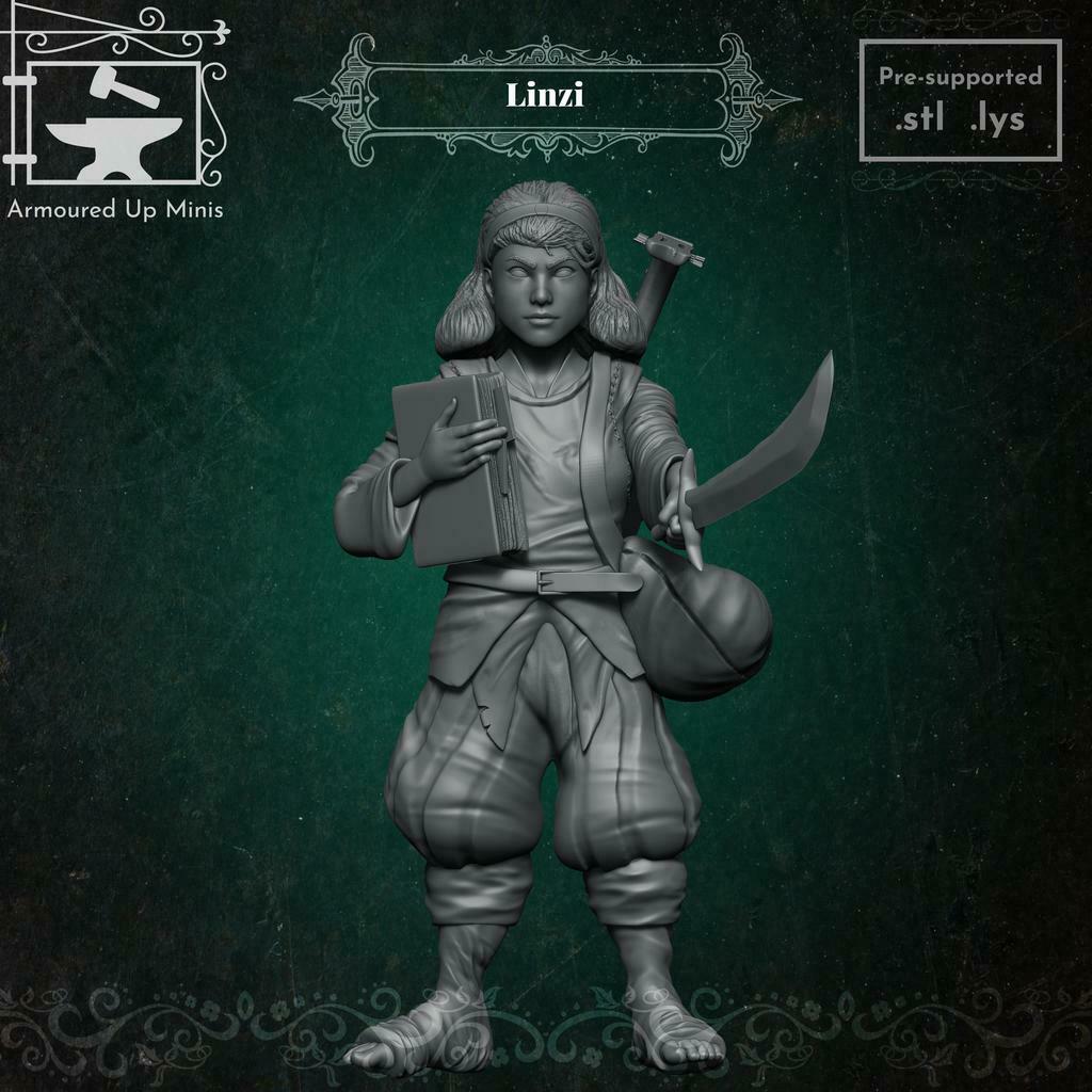 Free STL file Linzi 🎲・3D printing design to download・Cults