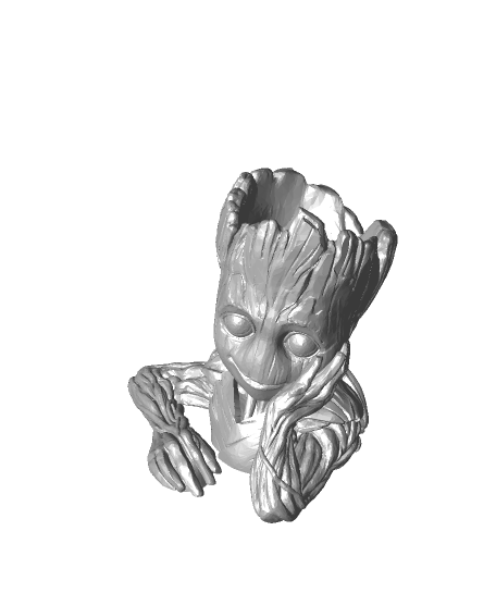 Free 3D file Groot.stl・3D printer design to download・Cults