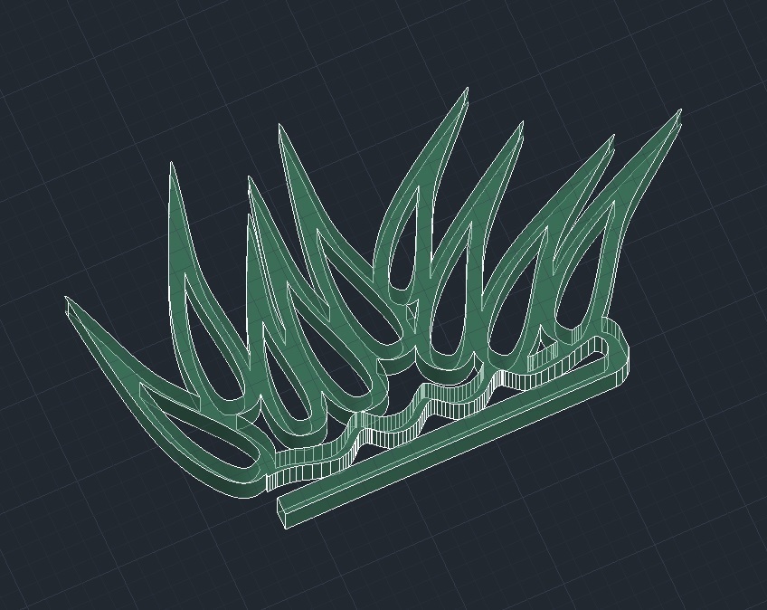 Free 3D file Grass In The Wind Hair Pin 🌱・3D printing idea to download ...