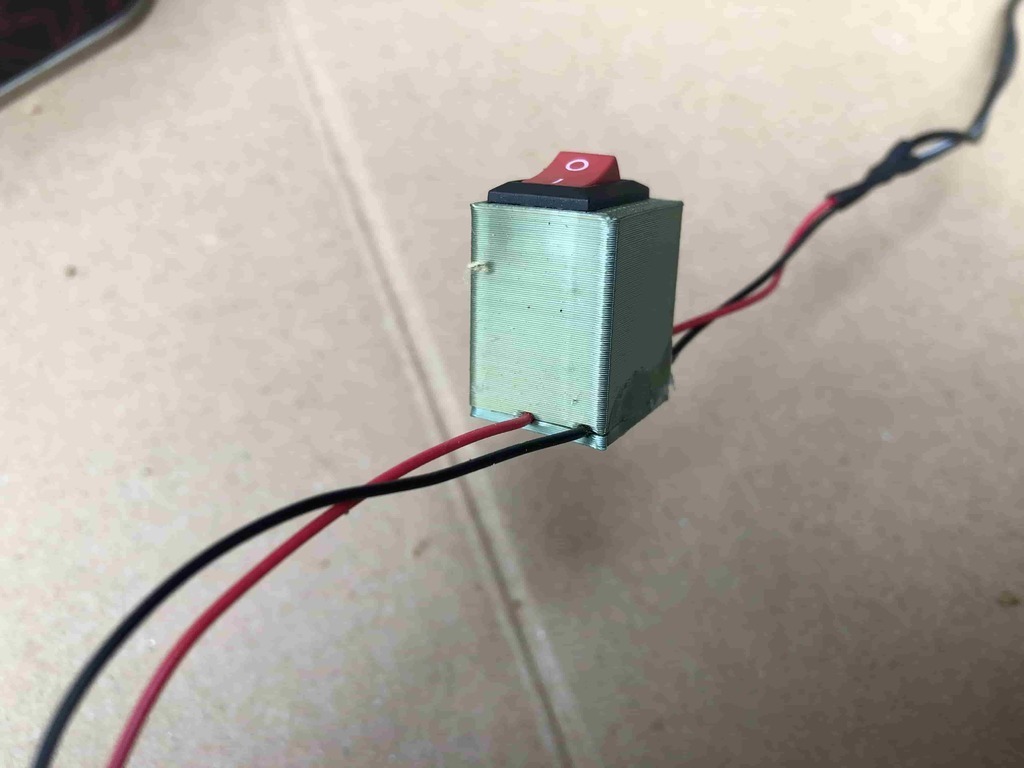 Free 3D file Switch Housing for Mini Rocker Switches 10x15・3D printable ...