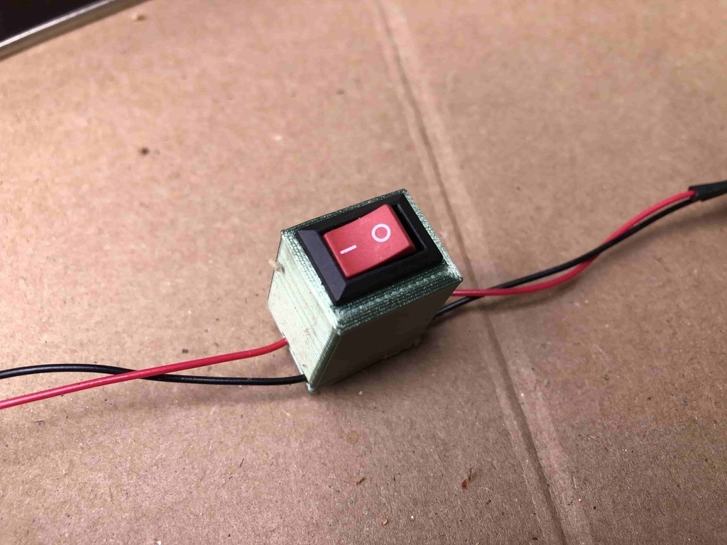 Free 3D file Switch Housing for Mini Rocker Switches 10x15・3D printable ...