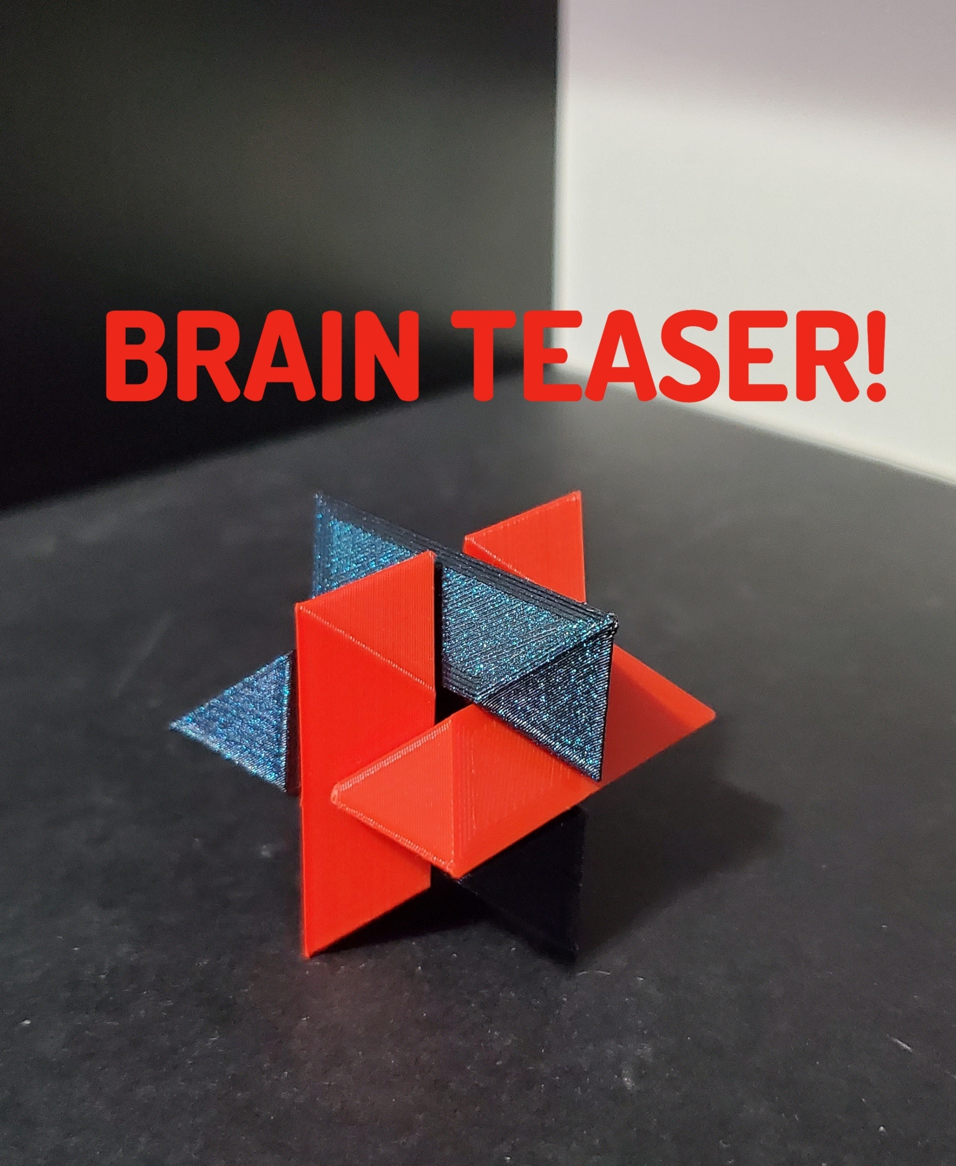 Free 3D file Brain Teaser! 🧠・3D printing idea to download・Cults