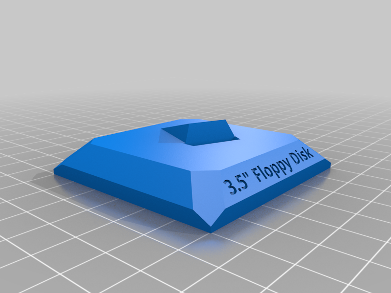 Free 3D file 3.5" Floppy disk stand (TOTEM)・3D printable model to ...