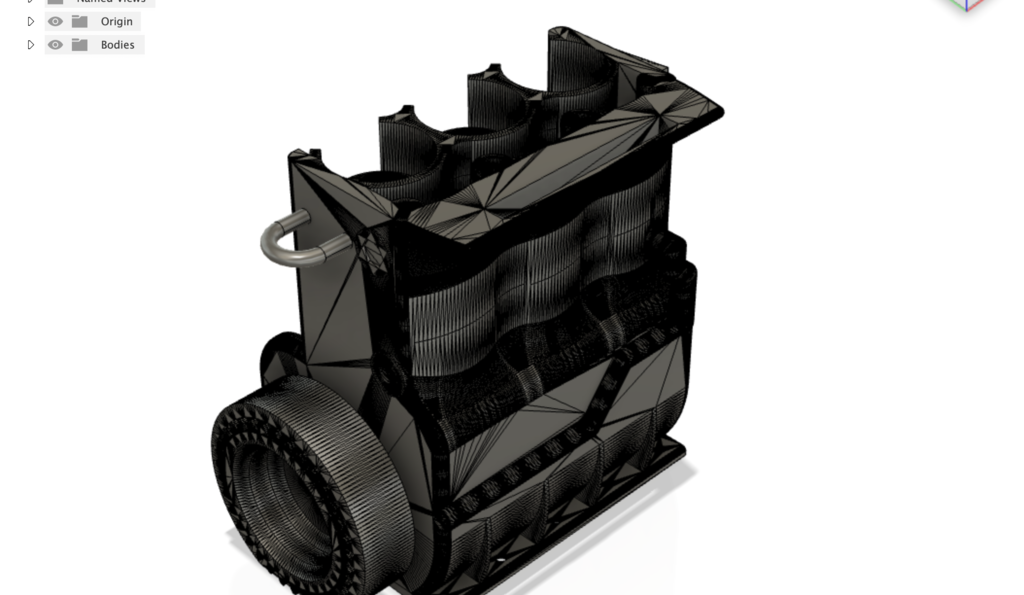 Free 3D file Print in Place Engine Benchmark - The Bengine Key-Chain ...