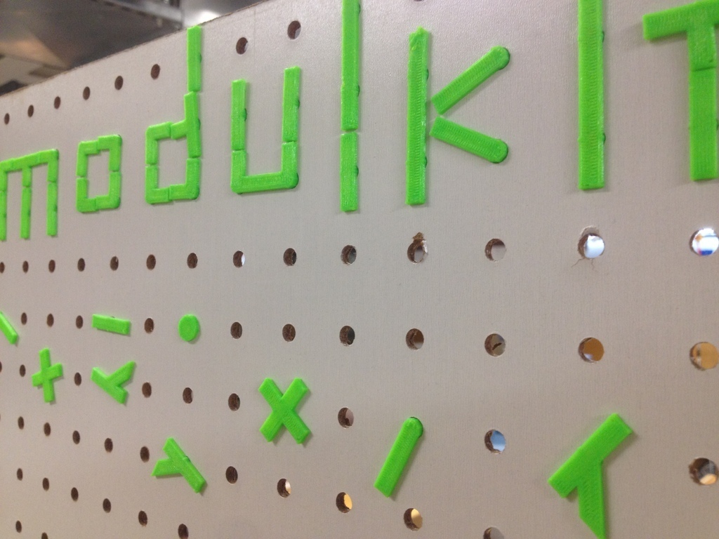 Free 3D file Module Operandi - A kit for DIY Pegboard personalization ...