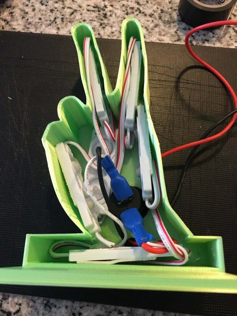 Free 3D file Illuminated Jeep Wave 🌊・3D printable design to download・Cults