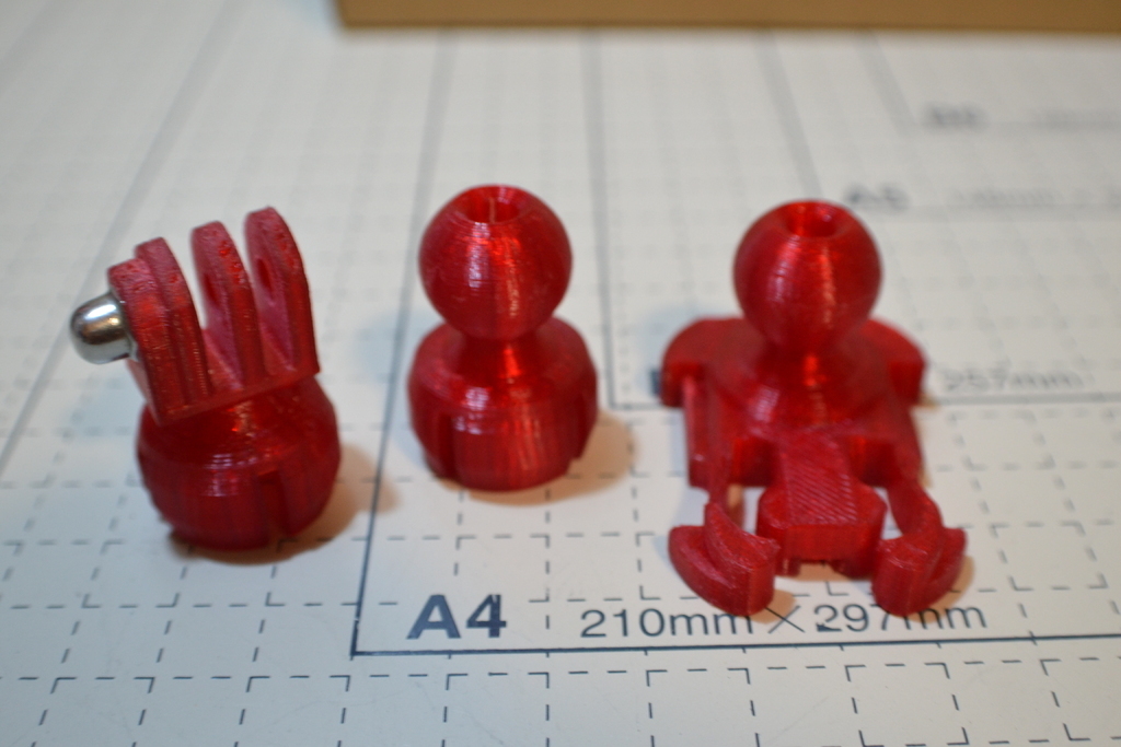 Free 3D file Action Camera Ball Joint / Flex Mount・Model to download ...