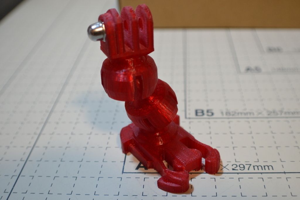 Free 3D file Action Camera Ball Joint / Flex Mount・Model to download ...