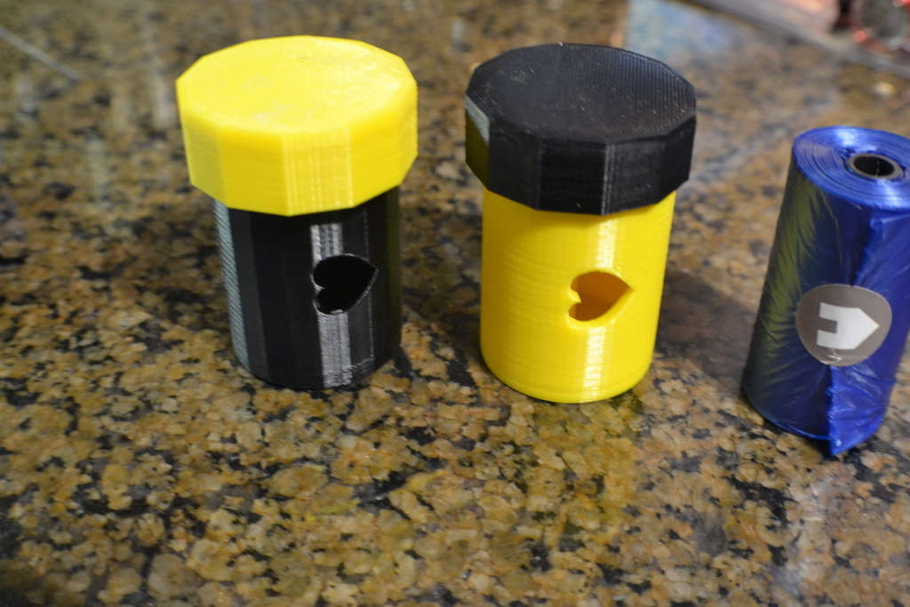 Free 3D file Sticky Mounted Dog Poo Waste Bag Dispenser 🐕・3D print ...