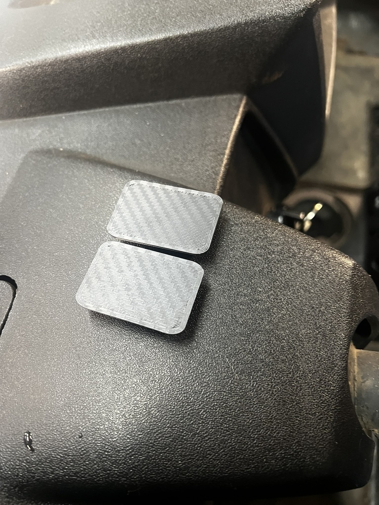 Free 3D file Common Rocker Switch Plug Cover for plugging unused rocker ...