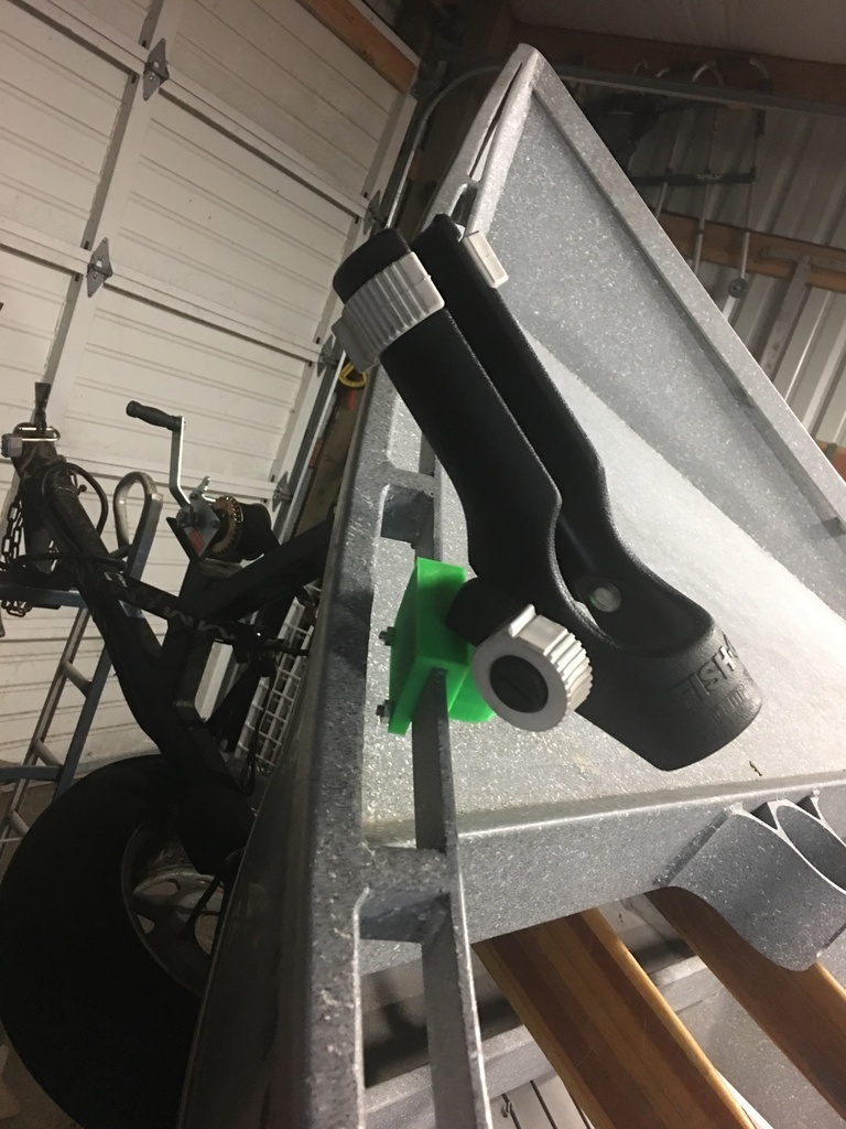 Free 3D file Fish-On Compatible Fishing Rod Holder Mount for 1.5in x ...