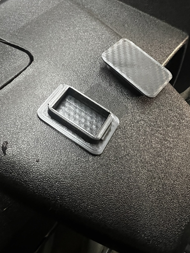 Free 3D file Common Rocker Switch Plug Cover for plugging unused rocker ...