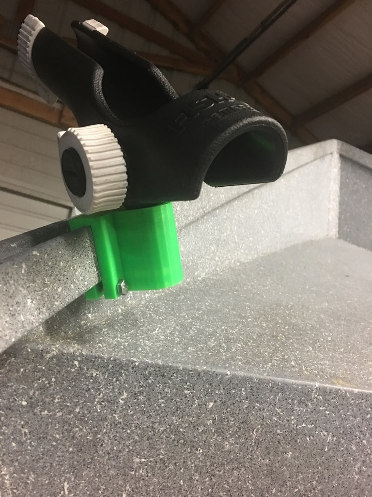 Free 3D file Fish-On Compatible Fishing Rod Holder Mount for 1.5in x ...