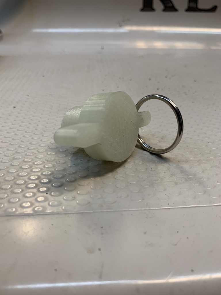 Free 3D file 1/2in NPT Quick Boat Plug Key Chain・3D print design to ...