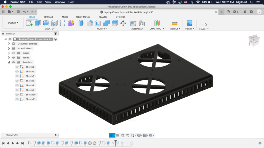 Free 3D file Laptop Cooling Pad・3D print model to download・Cults