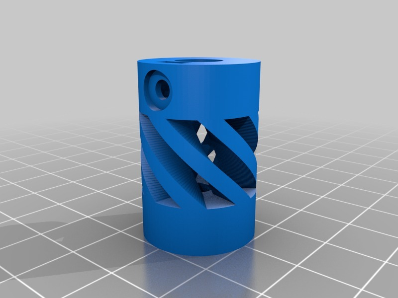 Free 3D file 8mm-5mm Flexible Coupling・3D printing design to download・Cults