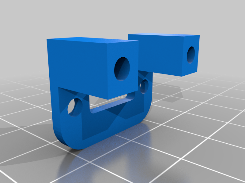 Free 3D file biqu H2 + hermit crab linear rail mount・Design to download ...