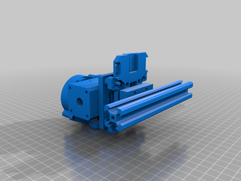 Free 3D file biqu H2 + hermit crab linear rail mount・Design to download ...