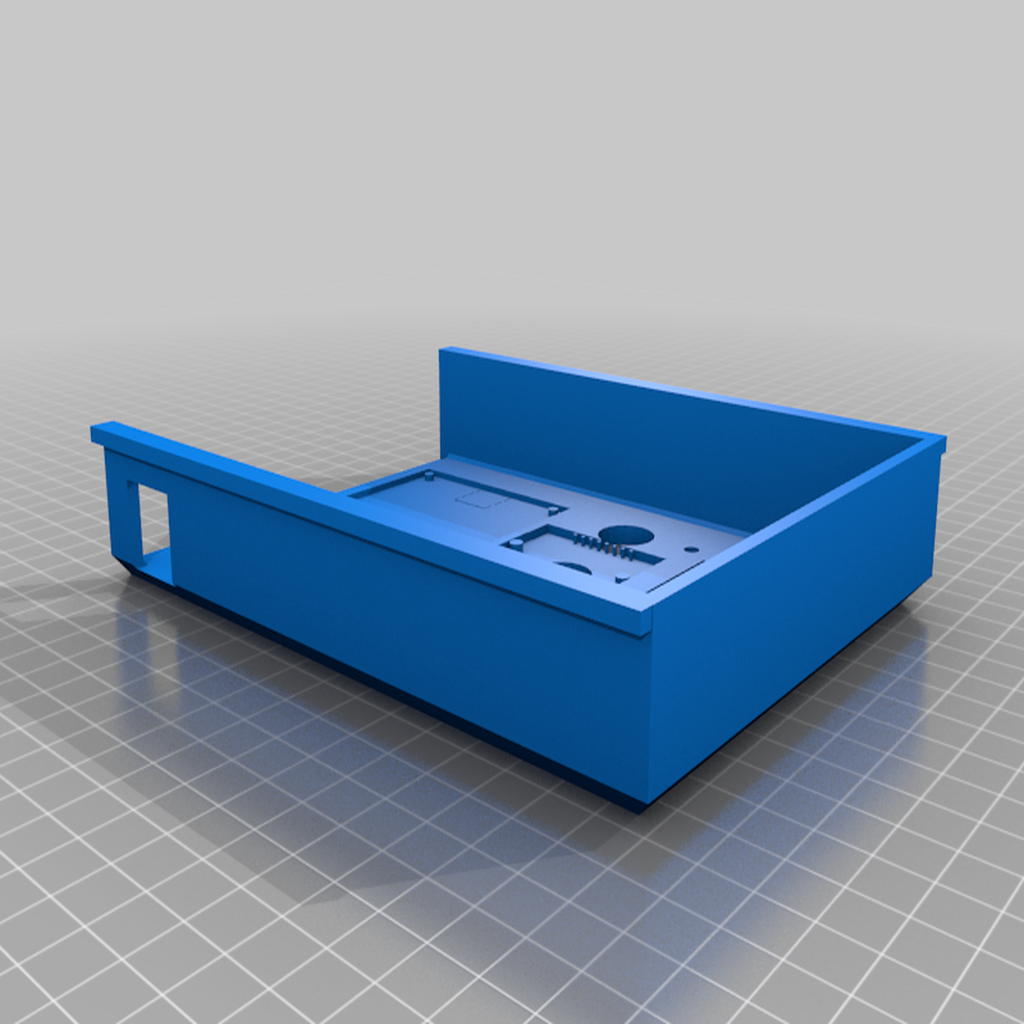 Free 3d File Lcd 1602 And 4 Button Case Enclosure・3d Printing Design To