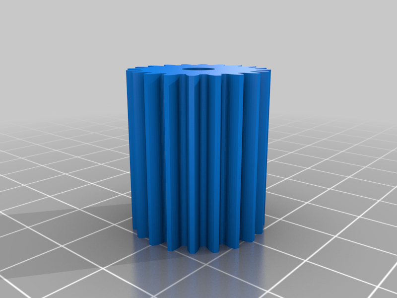 Free 3D file 1x1x1 cog .2inch hole・3D printable model to download・Cults