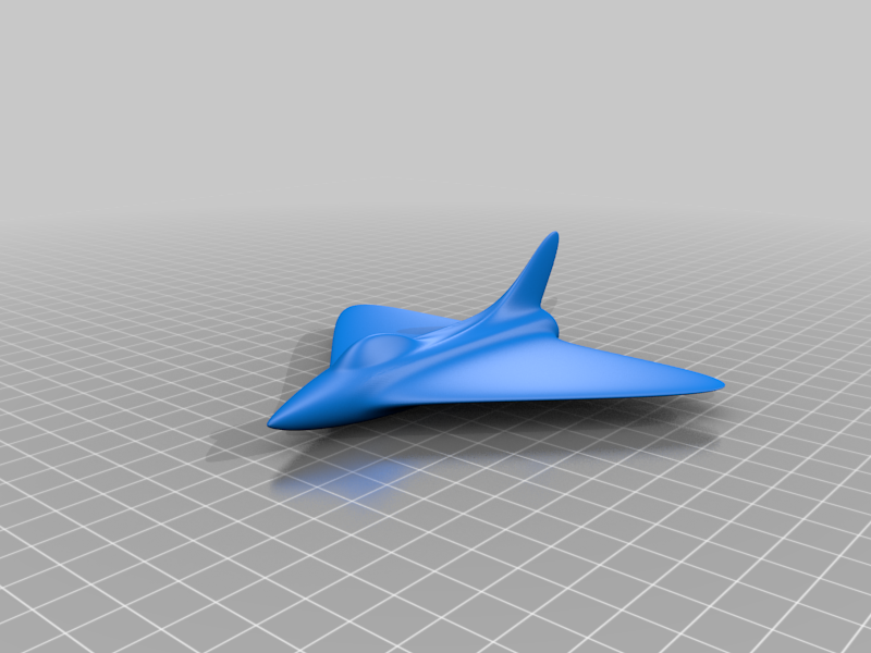 Free 3D file basic plane・3D printable model to download・Cults